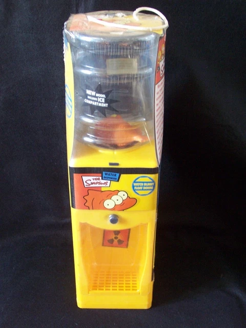 RETRO SIMPSONS WATER dispenser with floating Blinky 51cm homer bart ...