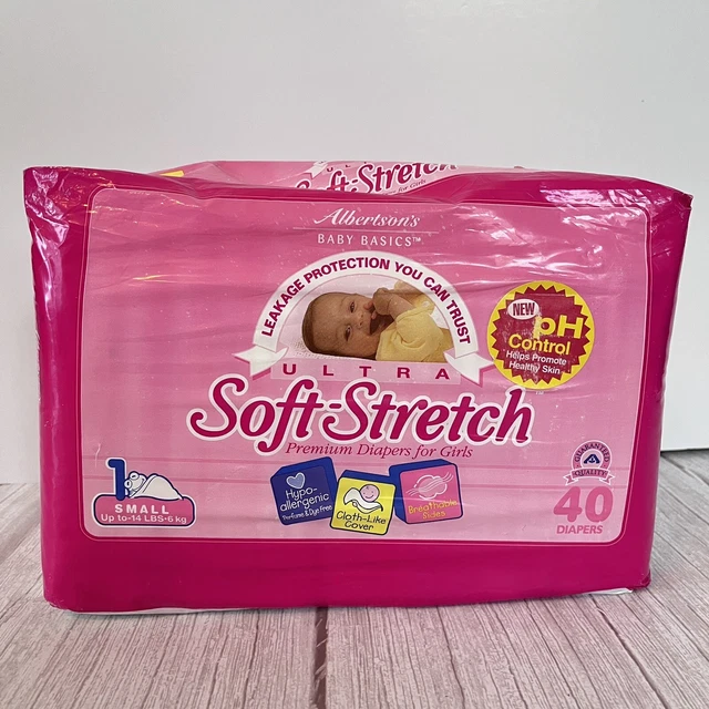 VINTAGE MUPPET BABIES Albertson's Baby Disposable Diapers (40) For ...