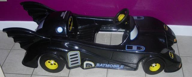 KINGSBURY MOTORIZED Electric Batmobile Batman C. 1989 Ride-On Toy $795. ...