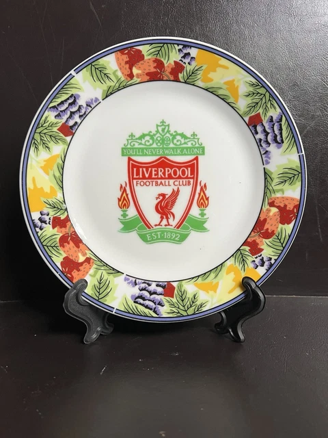 LIVERPOOL FC PLATE 21 cm Ceramic Plate With Stand Brand New Great Gift ...