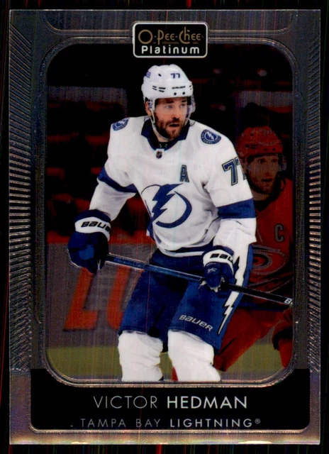 CARTES DE HOCKEY 2021-22 O-Pee-Chee platine Victor Hedman #29 EUR 2,06 ...