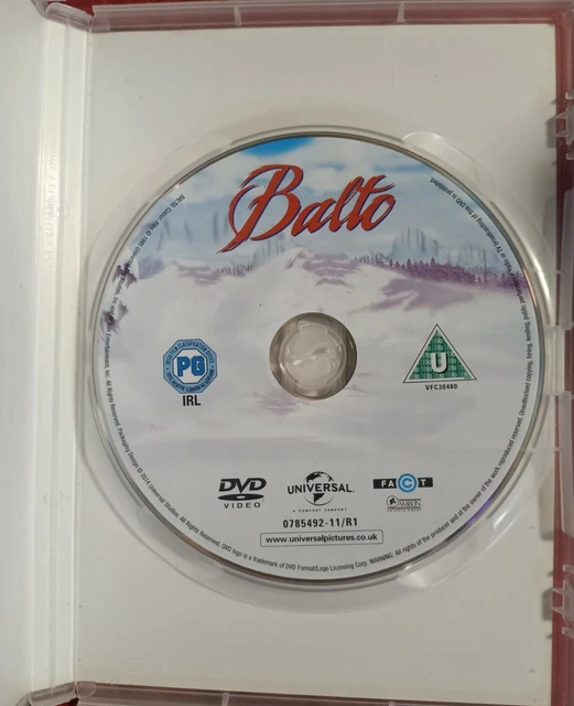 BALTO HIS STORY Became A Legend DVD R2+4 Good CondKevin Bacon Free ...