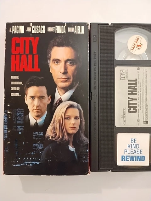 CITY HALL - Al Pacino, John Cusack (VHS, 1996) **Buy 2 Get 1 Free** £3. ...