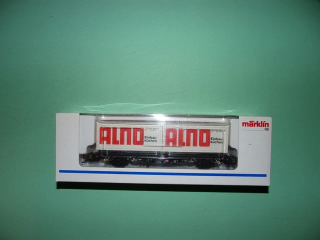MARKLIN WAGON PORTE conteneur ALNO 48501 NEUF EUR 30,00 - PicClick FR