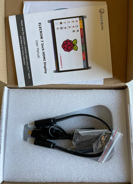ELECROW RASPBERRY PI Screen Touchscreen 7 Inch Mini HDMI Monitor LCD ...