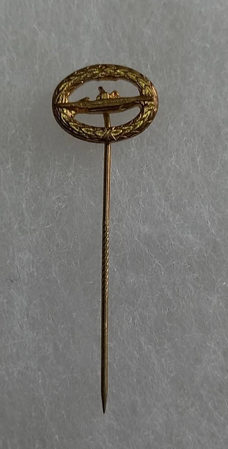 ORIGINAL POST WW2 German U-boat Stick Pin Badge 1957 £31.00 - PicClick UK