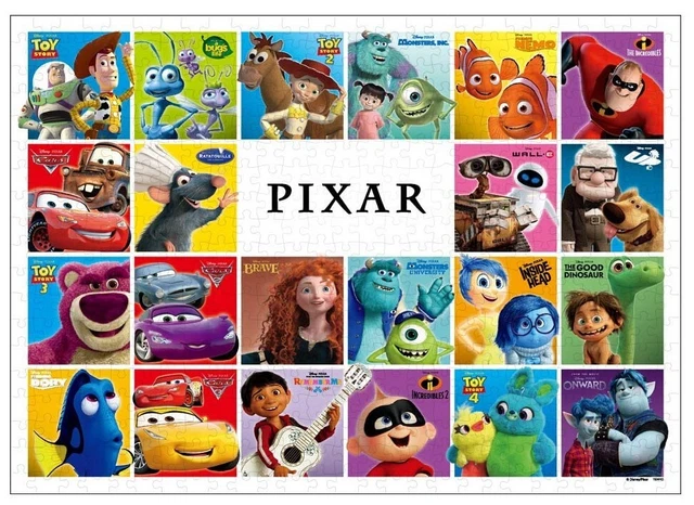 DISNEY PIXAR LINEUP 500 Piece Jigsaw Puzzle Tenyo JAPAN D-500-664 £99. ...