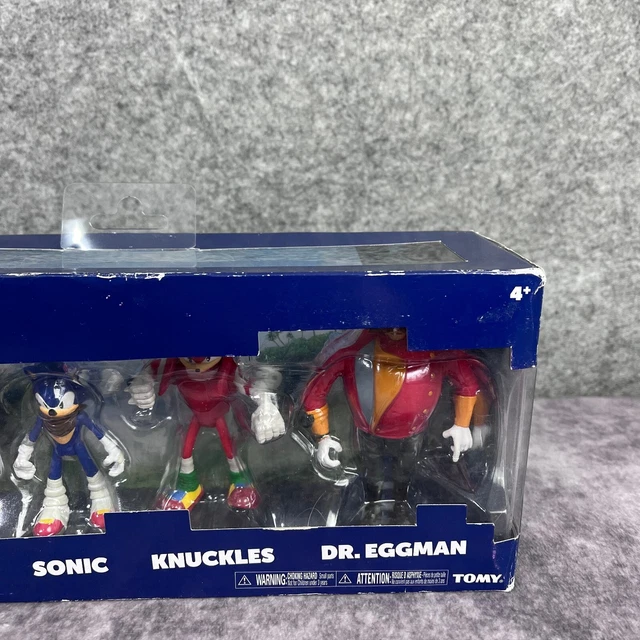 SONIC BOOM TOMY Articulated Figures Sonic Tails Knuckles Amy & Eggman ...
