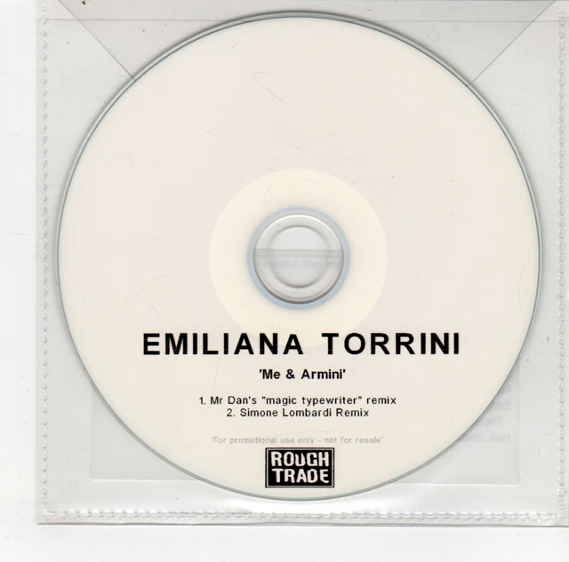 (GO174) EMILIANA TORRINI, Me & Armini - 2009 DJ CD EUR 4,18 - PicClick FR