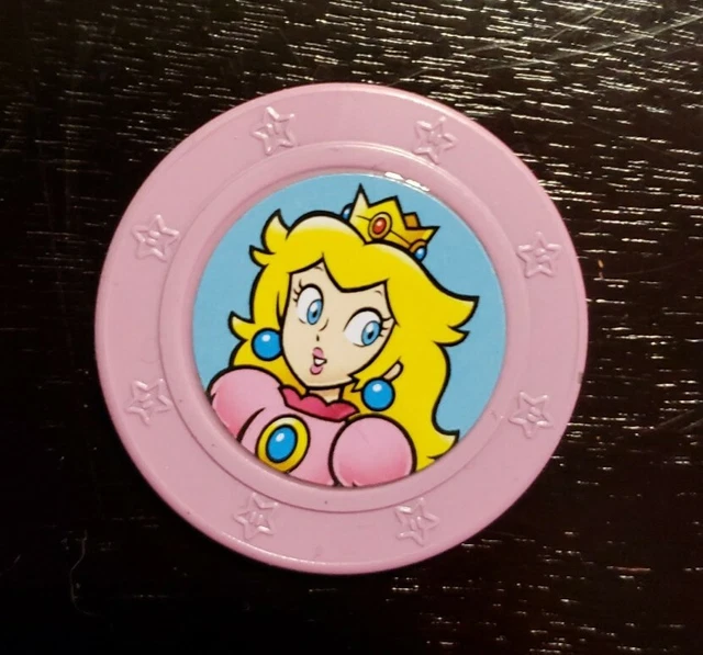 WONDERBALL SUPER MARIO Bros Princess Peach Rare Pink Coin New Nintendo ...