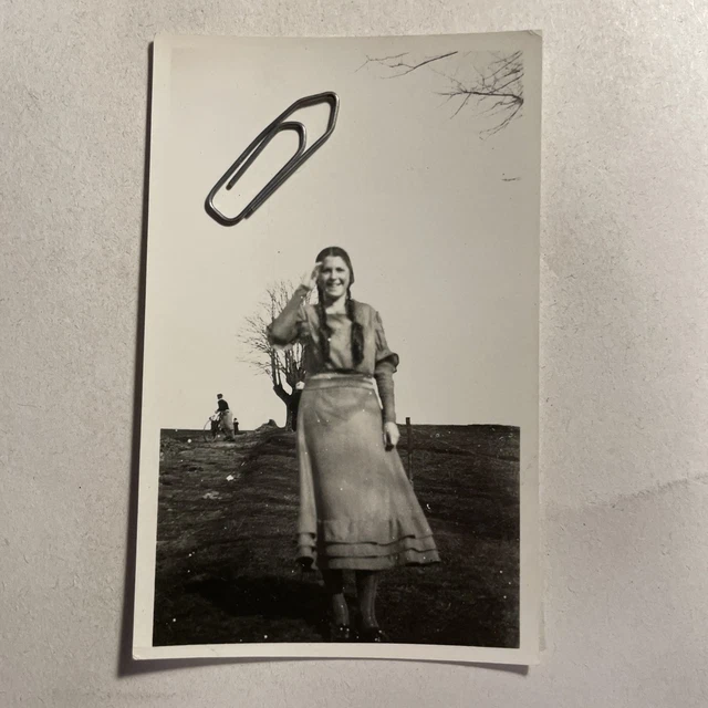 BDM BUND DEUTSCHER Mädel Frau Dame Maid Blitzmädel 9x6 Original Foto 2 ...