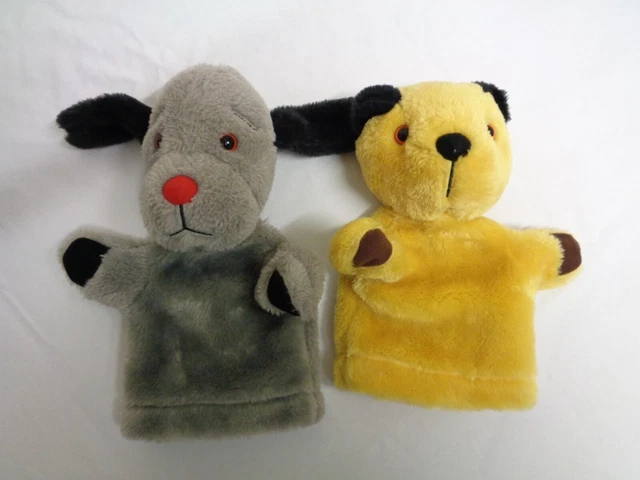 SOOTY AND SWEEP Glove Hand Puppet Plush Soft Toy Stuffed Animal 10 ...