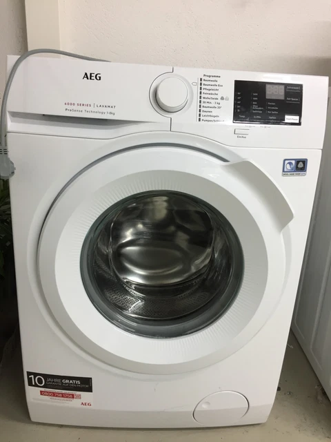 AEG WASCHMASCHINE L6FB48FL 8 kg ProSense Inverter Motor mit Garantie ...
