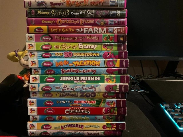 LOT DE 4 DVD Lionsgate Barney and Friends, films d'apprentissage, de ...