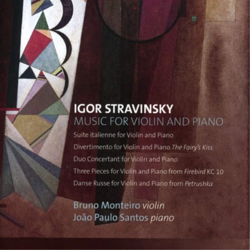 IGOR STRAVINSKY IGOR Stravinsky: Music for Violin and Piano (CD) Album ...