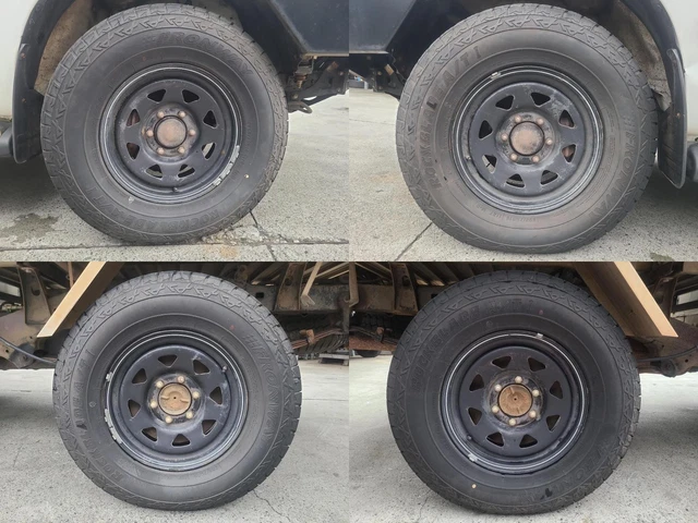 TOYOTA HILUX WHEEL STEEL SUNRAYSIA STYLE, 4WD, 02/05- SET OF 4x WITH ...