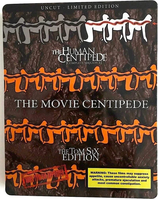 THE HUMAN CENTIPEDE - The Complete Sequence Steelbook Limited Edition ...