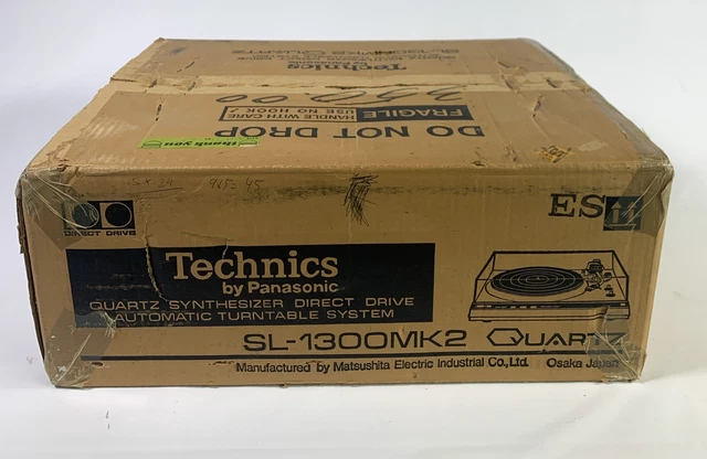 NOS TECHNICS SL-1300 MK2 Fully-Automatic Direct-Drive Turntable Record ...