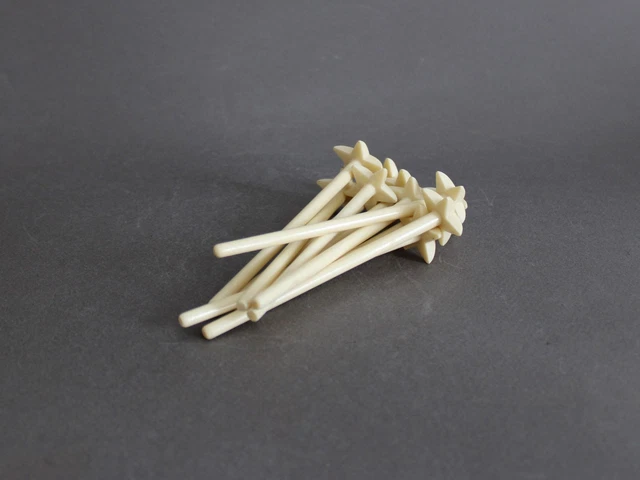 ART DECO BAKELITE Cocktail Stirrers Set Star Palm Tree French 1930s ...