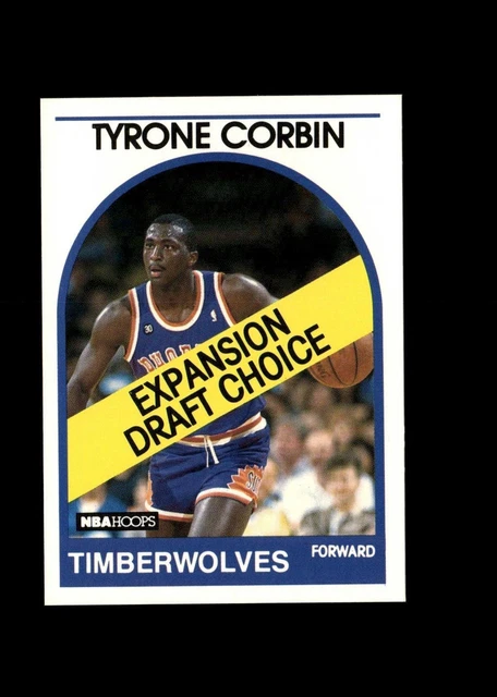 TYRONE CORBIN 1989-90 Hoops Basketball #319 Minnesota Timberwolves EUR 2,82 - PicClick FR