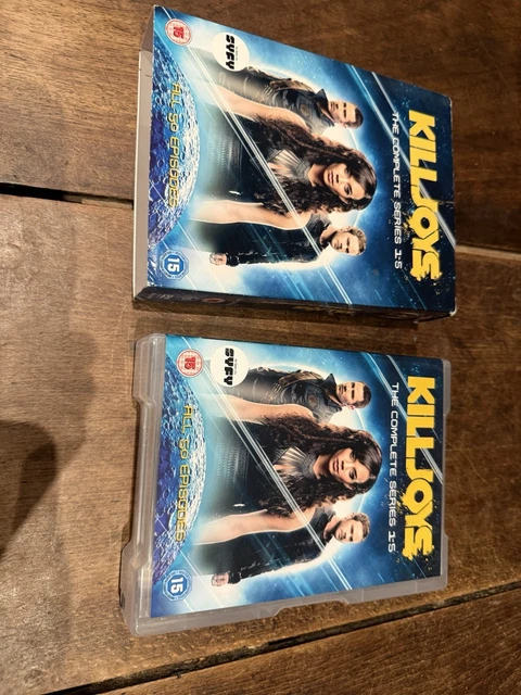 KILLJOYS THE COMPLETE Series 1-5 DVD Box Set All 50 Episodes Used £29.80 - PicClick UK