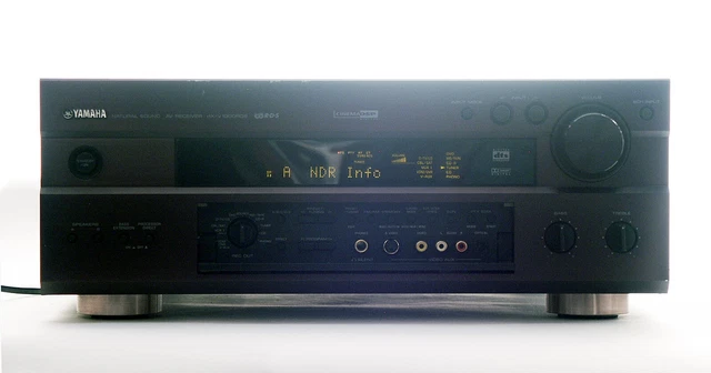YAMAHA RX-V1000RDS DOLBY SURROUND PRO LOGIC DTS DSP RDS RECEIVER 5 x ...
