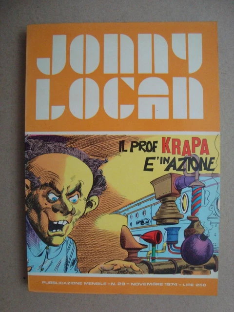 JONNY LOGAN 1° serie n° 29 con pagine pubblicità ed.dardo 1974 EUR 9,99 ...