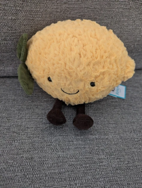JELLYCAT SMALL AMUSEABLE Lemon Toy Plush Sold Out £33.99 - PicClick UK