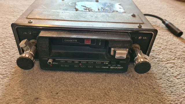 CLASSIC SHARP CAR Radio Cassette Model RG 2500 (Untested) £31.92 ...
