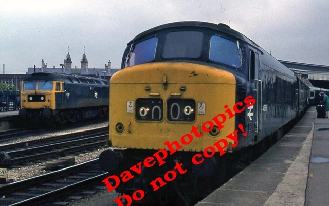 ORIGINAL 35MM Slide Diesel /Steam Train / Engine Railway 47501 & a ...