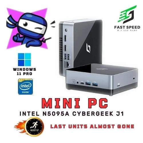 MINI PC J1 - Windows 11 Pro 8 Go RAM Samsung & 256 Go SSD Mushkin ...