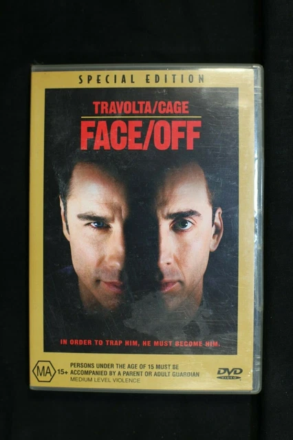 FACE/OFF - JOHN Travolta & Nicolas Cage (DVD, 2001) - Pre Owned - R4 ...