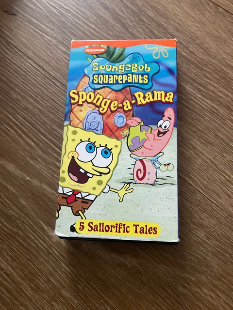 SPONGEBOB SQUAREPANTS - Sponge-A-Rama (VHS, 2003) Nickelodeon $14.02 ...