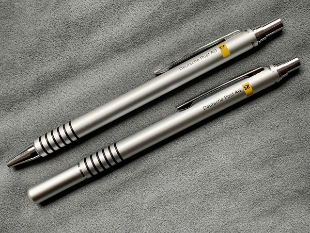 MESSMER ART 4000 Kugelschreiber und Tintenroller Silber-matt Deutsche ...