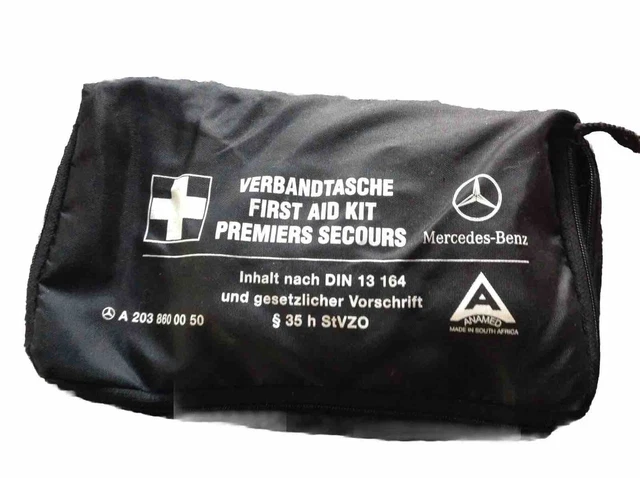 MERCEDES BENZ FIRST Aid Kit Case (Empty) £7.50 - PicClick UK