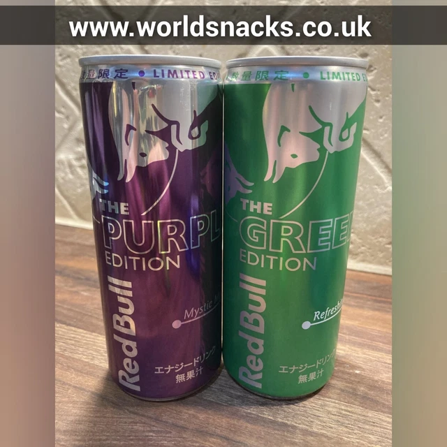 REDBULL LIME& Grape X2 Japenese Import Energy Drinks New Flavours £10. ...