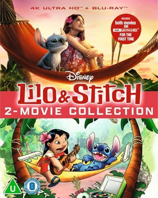 DISNEY'S LILO & Stitch (Live action/animation) 2025 double pack 4K ...