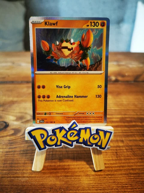 POKÉMON TCG KLAWF Scarlet & Violet Base Set 122/198 Holo Holo Rare £0. ...
