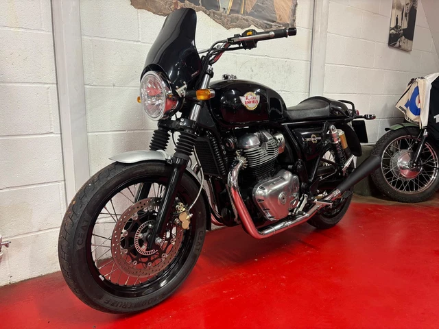 ROYAL ENFIELD INTERCEPTOR 650 Stunning! Px Triumph Tr5 Tr6 T120 T140 ...