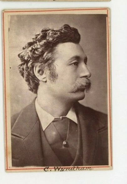 VINTAGE CDV SIR Charles Wyndham Anglais Actor-Manager EUR 22,40 ...