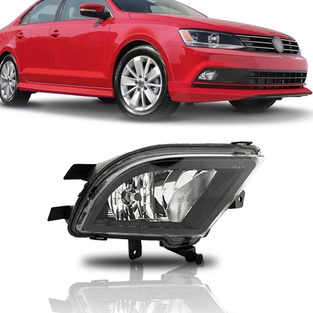 FIT 2015-2018 VW Jetta MK6 Clear Halogen Front Bumper Fog Light LEFT ...