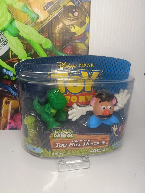 TOY STORY TOY Box Heroes Rex Mr Potato Head 2 Pack 2007 Disney Pixar ...