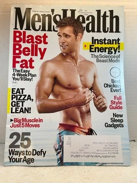 Mens Health Magazine October 2017 Carlos Marti Jessie Graff Gay