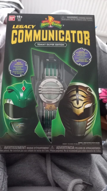 MIGHTY MORPHIN POWER Rangers Legacy Communicator Tommy Oliver Edition ...