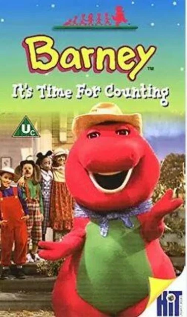 BARNEY: IT'S TIME For Counting [VHS Video] [1998] £12.00 - PicClick UK