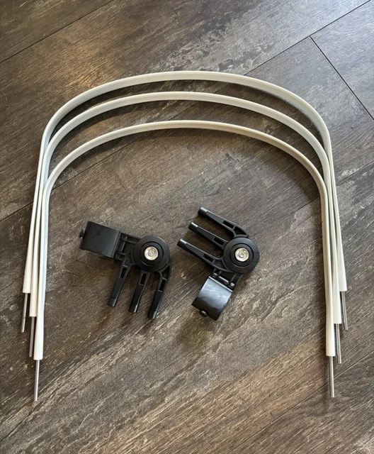 BUGABOO DONKEY SUN Canopy Rods & Clamps. #10 £24.00 - PicClick UK