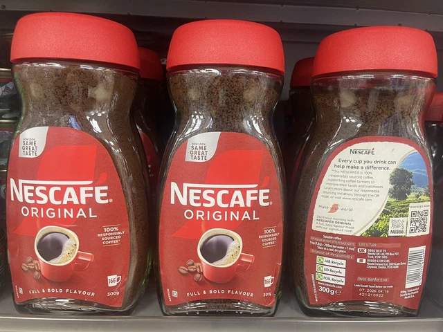NESCAFÉ ORIGINAL INSTANT Coffee 300g X2 £16.99 - PicClick UK