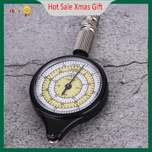 MAP MEASURING METER Mini Opisometer Map Range Finder Distance ...