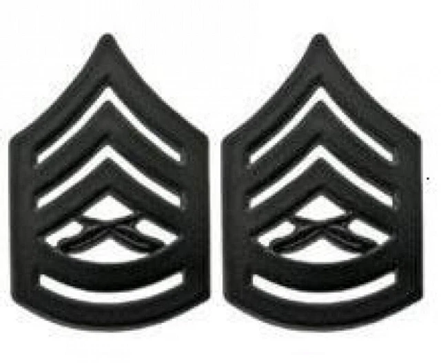 USMC US MARINE Corps Gunnery Sergeant Sgt Rank Army Pin Metall ...