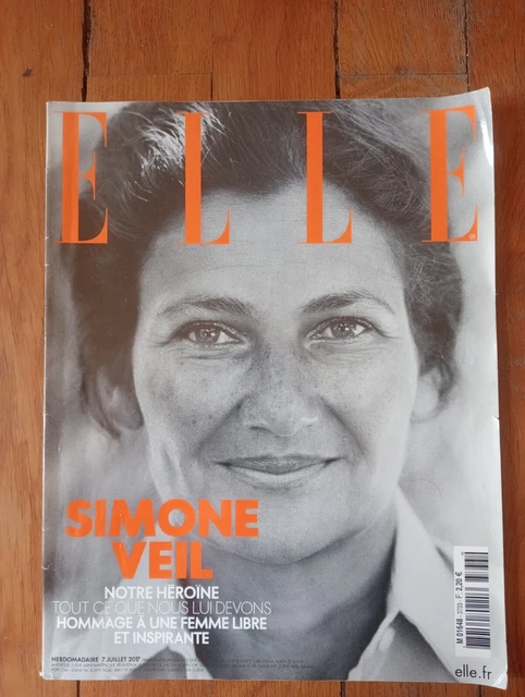 ELLE MAGAZINE - Simone Veil notre héroïne tout ce que nous lui devons - 2017 EUR 7,00 - PicClick FR